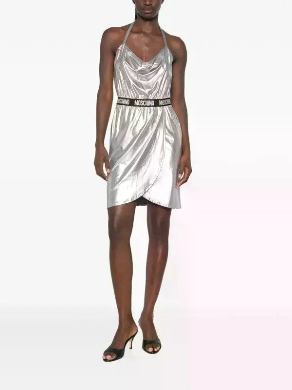 Moschino Waistband Wrap Skirt Dress
