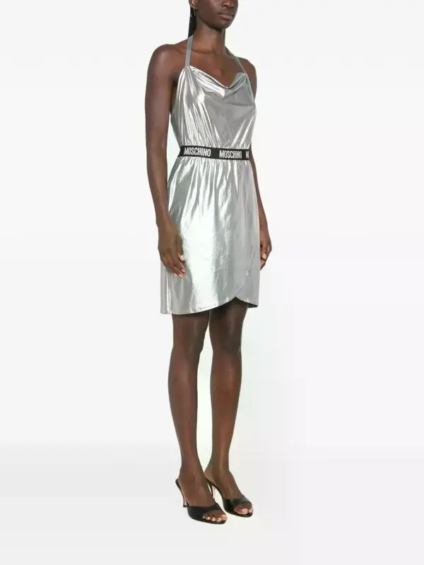 Moschino Waistband Wrap Skirt Dress