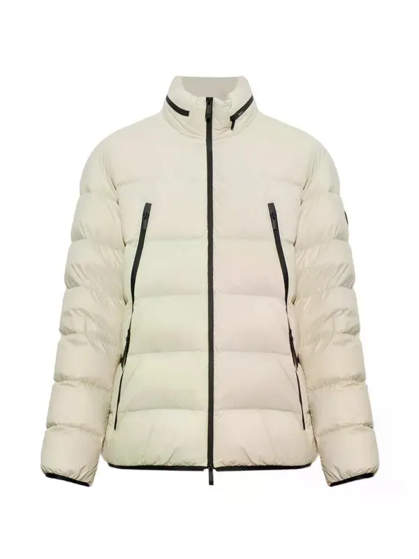 Moncler Dalalven Short Down Jacket With Stand Collar And Concealed Hood