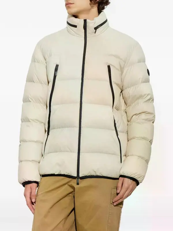 Moncler Dalalven Short Down Jacket With Stand Collar And Concealed Hood
