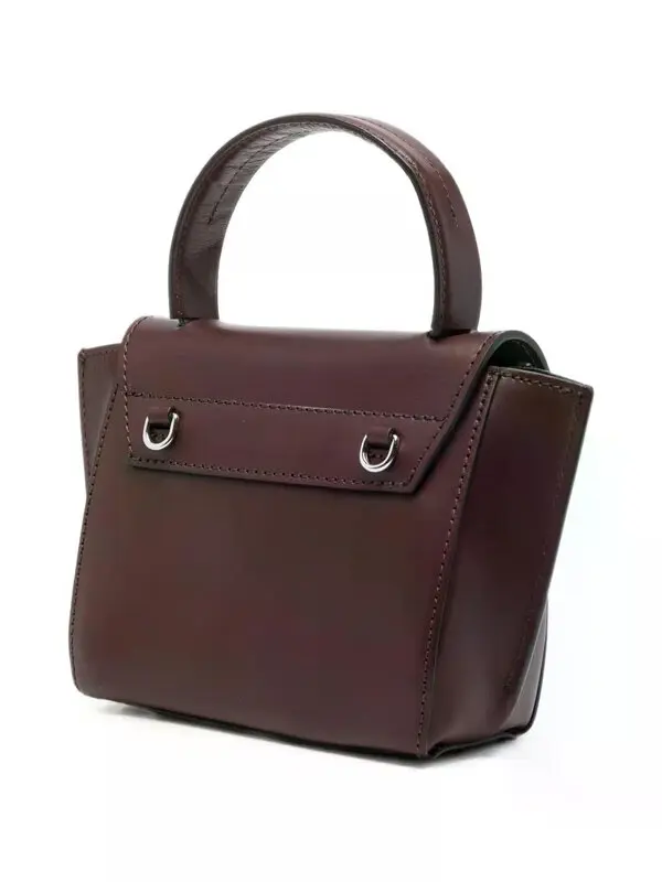 ATP ATELIER Grumello Leather Shoulder Bag - Brown