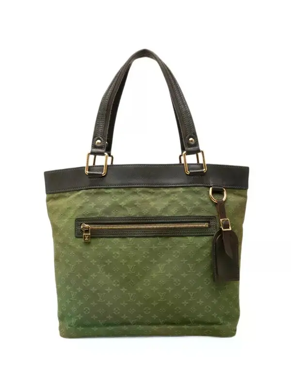 LOUIS VUITTON Monogram Mini Lin Lucille Gm Handbag