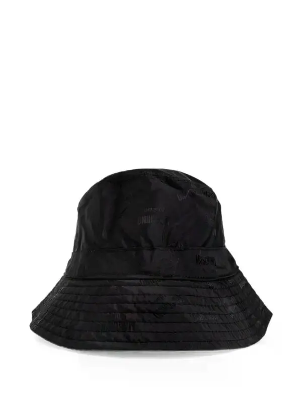 Moschino Monogram Pattern Bucket Hat