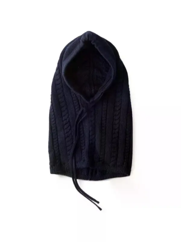 Prada Wool Balaclava - Blue