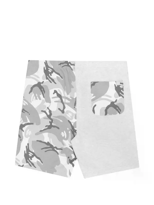 AAPE BY *A BATHING APE Moonface Colour-block Track Shorts