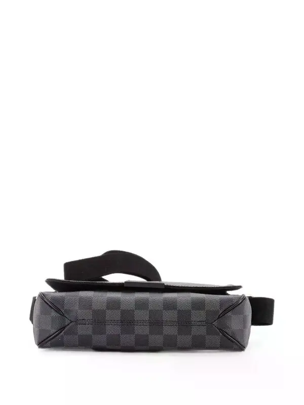 LOUIS VUITTON Damier Graphite Pm Messenger Bag - Black