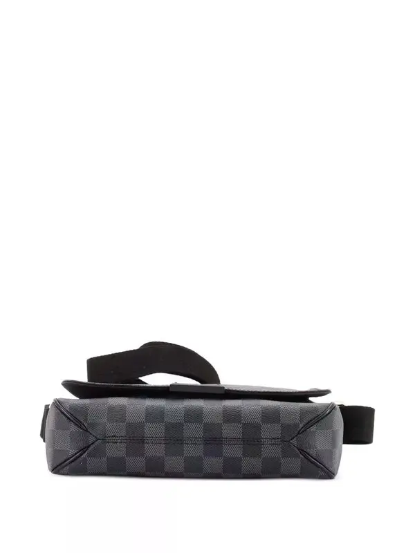 LOUIS VUITTON Damier Graphite Pm Messenger Bag - Black