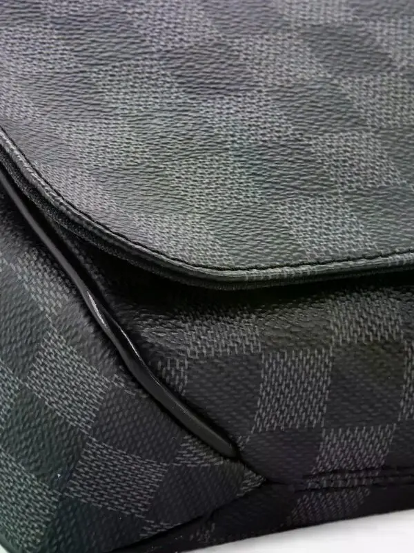 LOUIS VUITTON Damier Graphite Pm Messenger Bag - Black