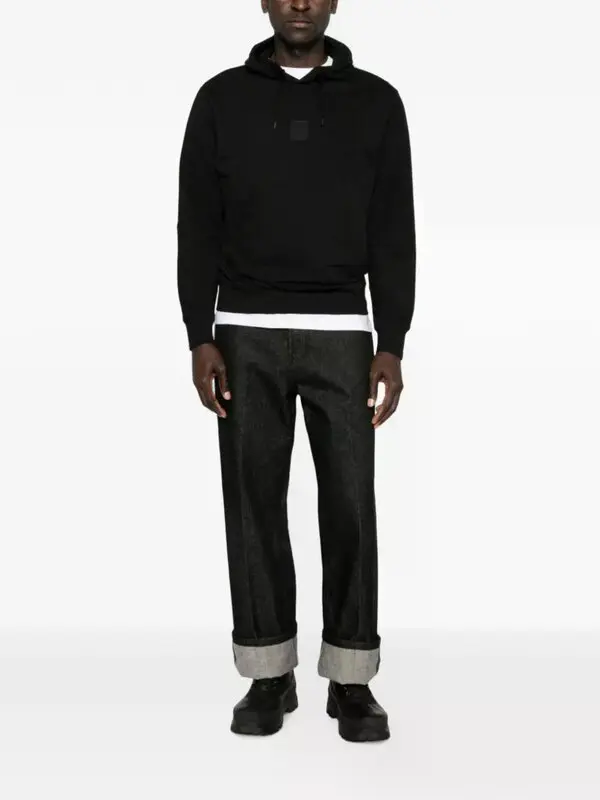C.P. COMPANY Metropolis Series Logo-patch Hoodie