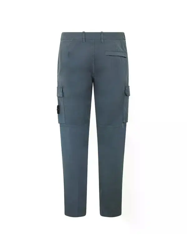 Stone Island 3100032 Stretch Organic Cotton Twill Cargo Trousers