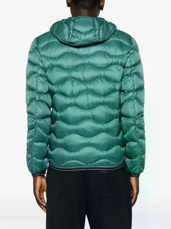 BLAUER. Quilted Hooded Jacket