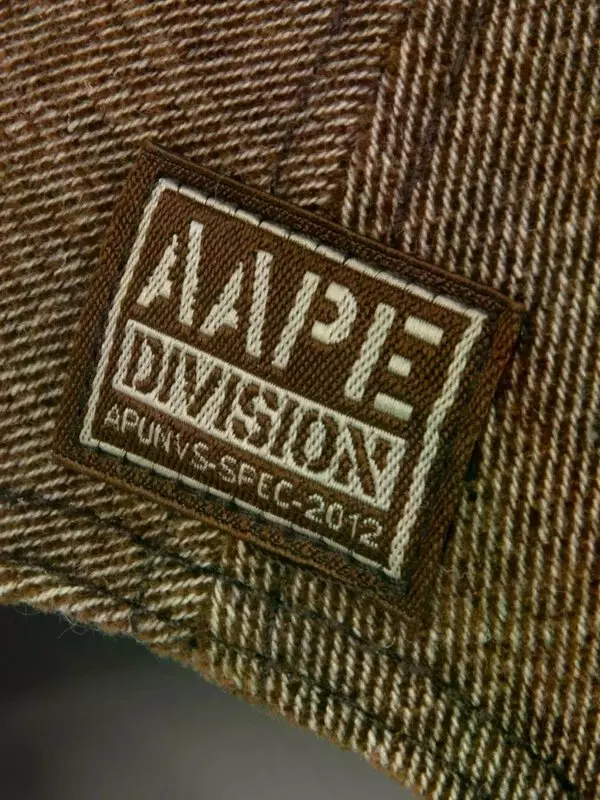 AAPE BY *A BATHING APE Embroidered Logo-patch Cap