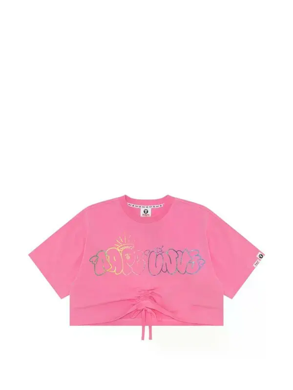 AAPE BY *A BATHING APE Logo-print T-shirt