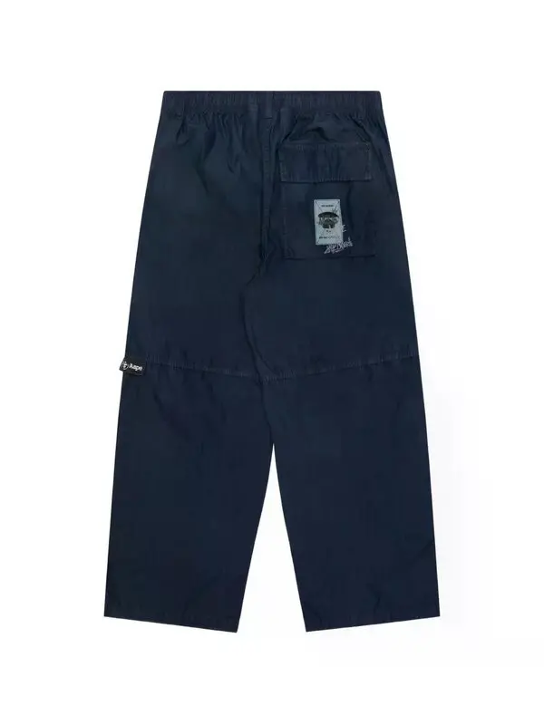 AAPE BY *A BATHING APE Moonface Embroidered Track Pants