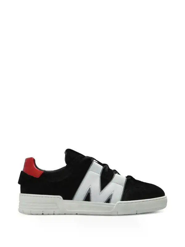 Moschino Patch Leather Sneakers