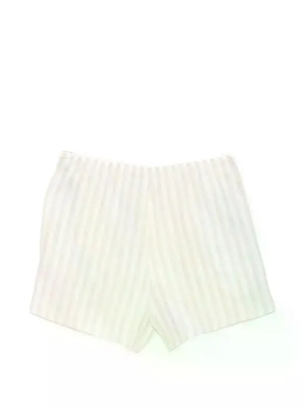 BAMBAH Pinstripe Linen Shorts