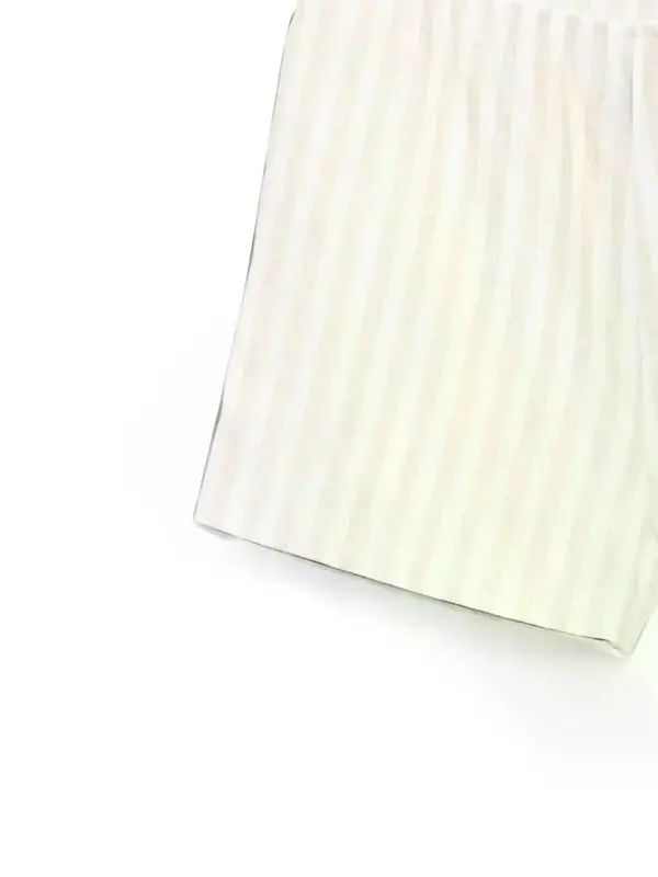 BAMBAH Pinstripe Linen Shorts