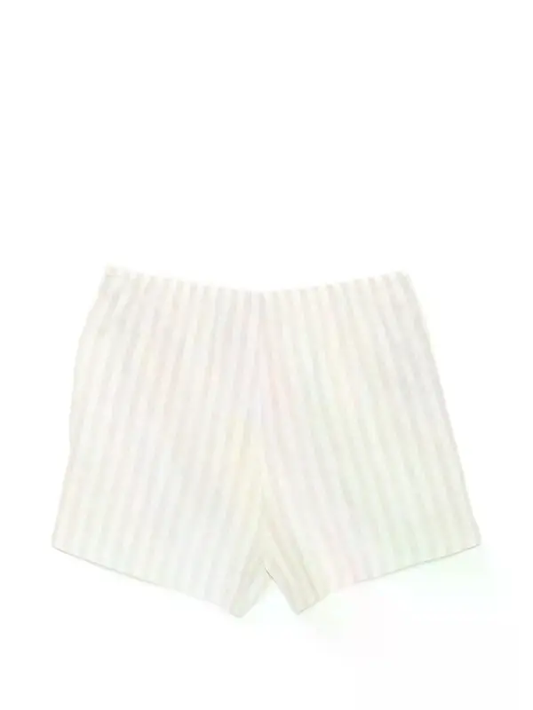 BAMBAH Pinstripe Linen Shorts
