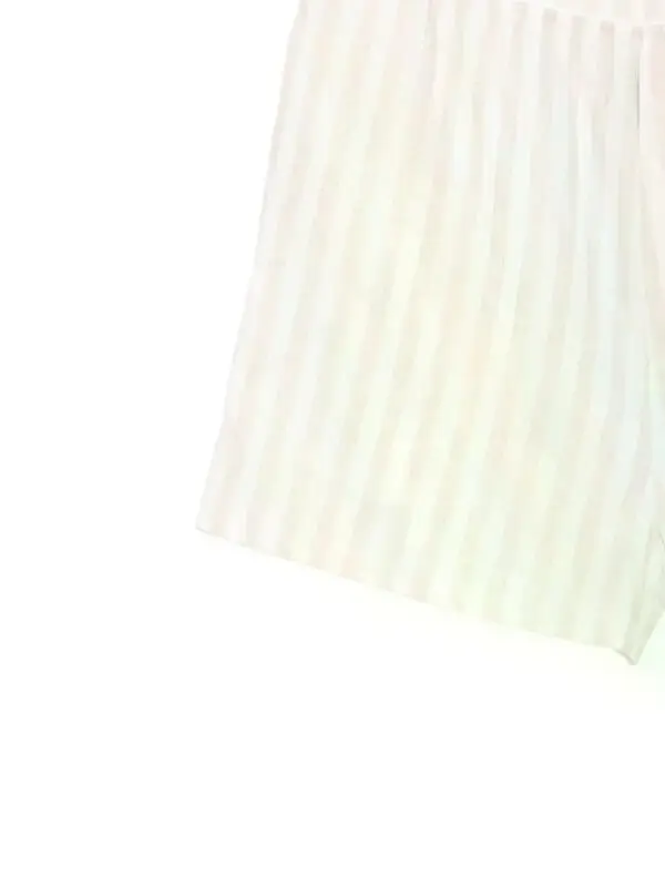 BAMBAH Pinstripe Linen Shorts