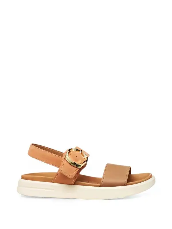 Geox Xand 2s Buckle-fastening Metallic Sandals