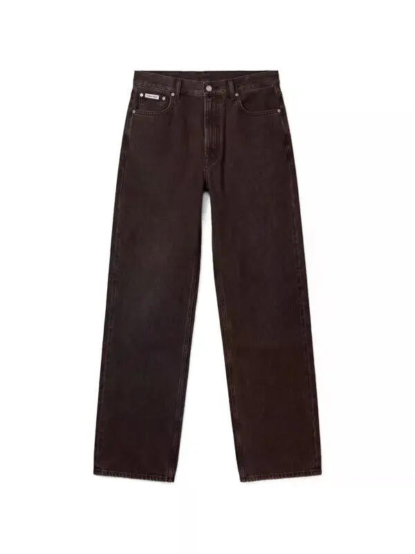Calvin Klein Wide-leg Jeans - Black