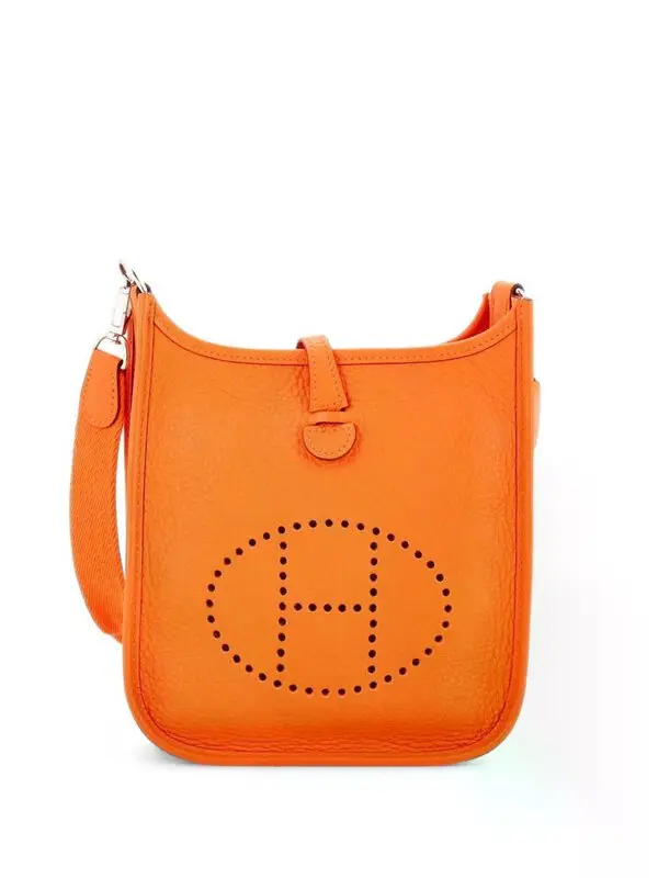 Hermès Evelyne Bag Gen Iii Clemence Tpm Crossbody Bag - Orange