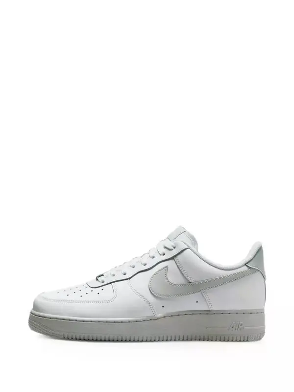 Nike Force 1 '07 Leather Lace-up Sneakers - White
