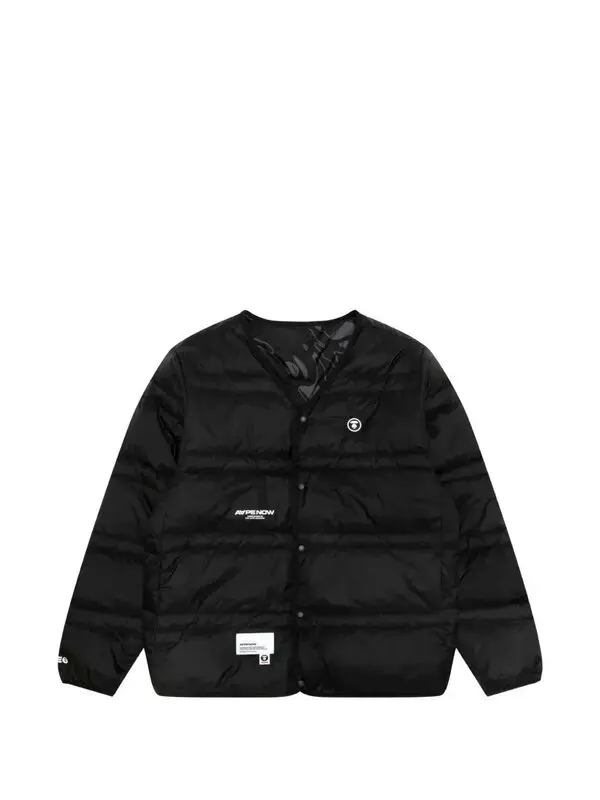 AAPE BY *A BATHING APE Moonface Reversible Camo-print Down Jacket
