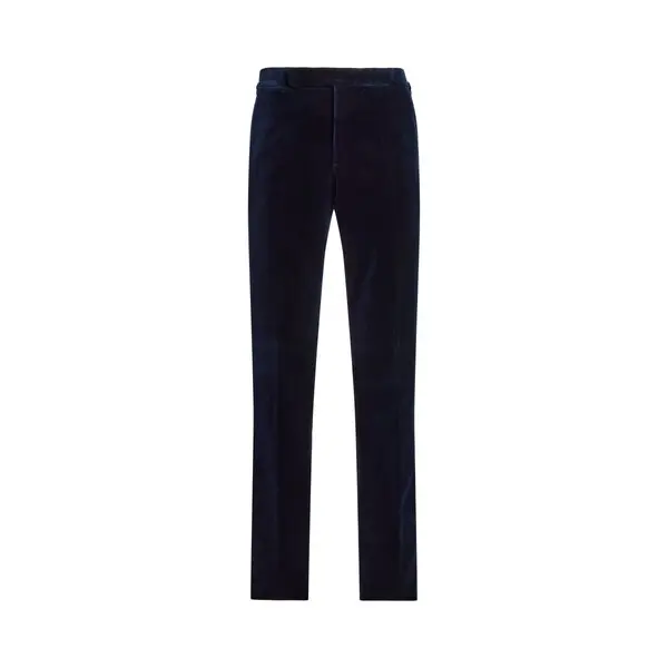 Ralph Lauren Gregory Hand-tailored Velvet Trousers