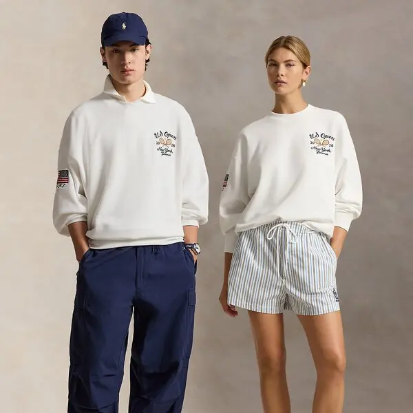 Ralph Lauren Us Open Souvenir Crewneck Sweatshirt