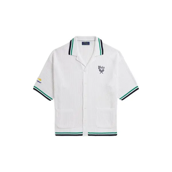 Ralph Lauren Us Open Short-sleeve Cardigan