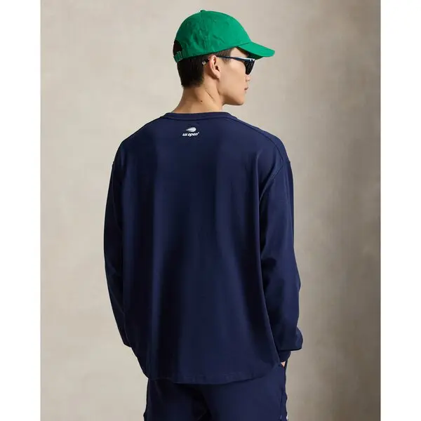 Ralph Lauren Us Open Graphic Jersey Long-sleeve Tee