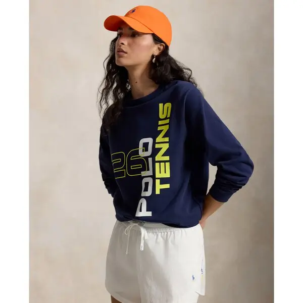 Ralph Lauren Us Open Graphic Jersey Long-sleeve Tee