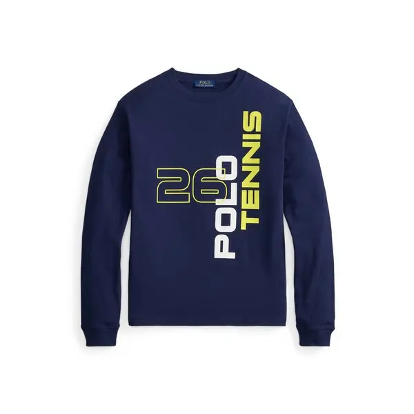 Ralph Lauren Us Open Graphic Jersey Long-sleeve Tee