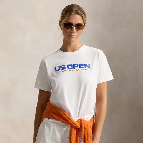 Ralph Lauren Us Open Graphic Logo Jersey Tee