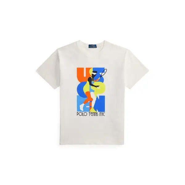 Ralph Lauren Us Open Graphic Cotton Jersey Tee