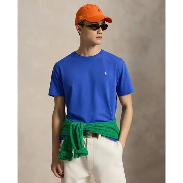 Ralph Lauren Us Open Classic Fit Jersey T-shirt - New Iris Blue