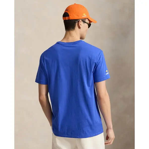 Ralph Lauren Us Open Classic Fit Jersey T-shirt - New Iris Blue