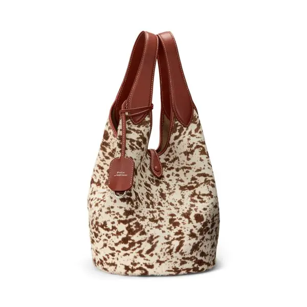 Ralph Lauren Polo Play Haircalf Tote