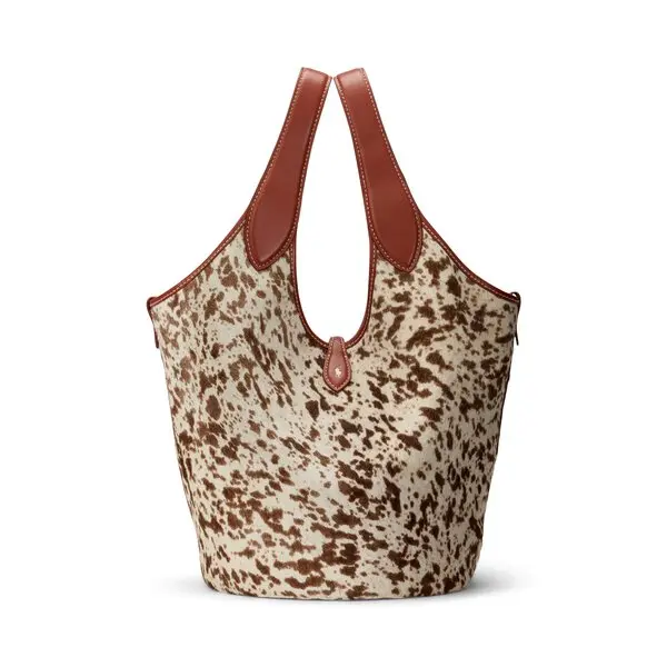 Ralph Lauren Polo Play Haircalf Tote