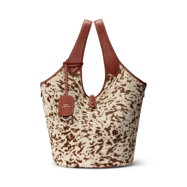 Ralph Lauren Polo Play Haircalf Tote