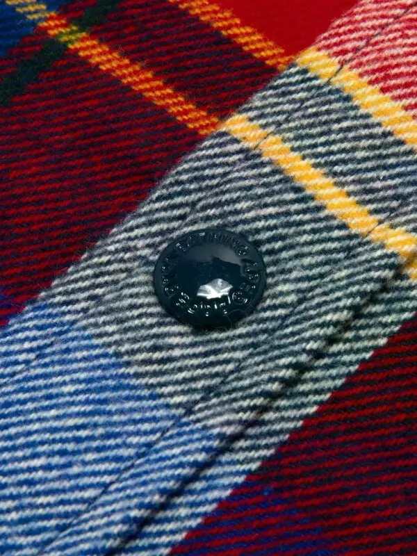 AAPE BY *A BATHING APE Check-pattern Hooded Shirt