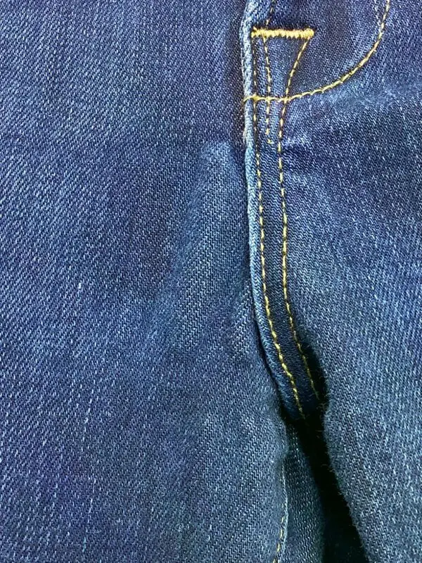 FRAME Navy Flared Cut Jeans
