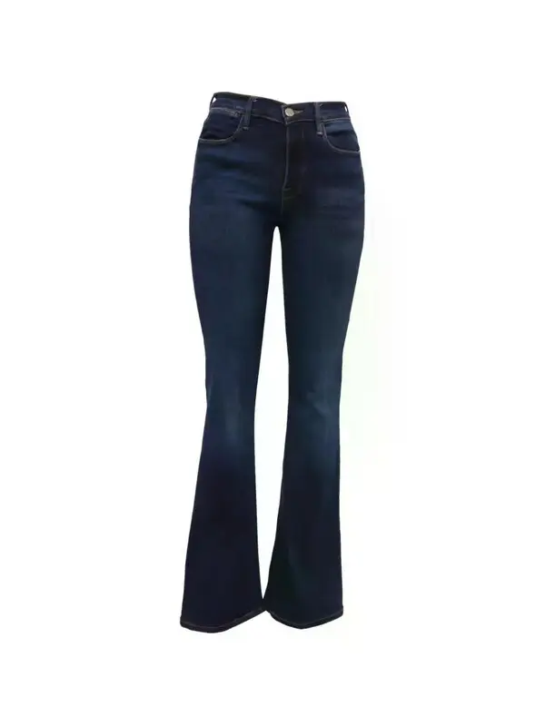 FRAME Navy Flared Cut Jeans - Blue