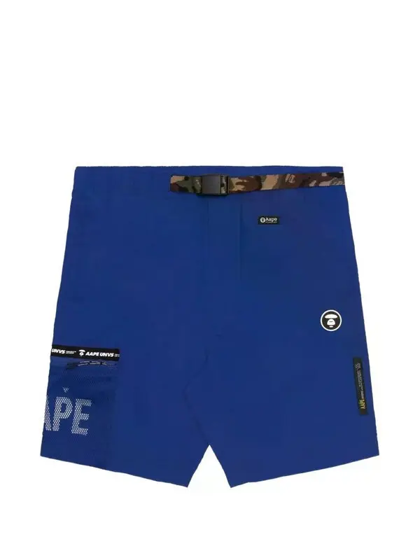 AAPE BY *A BATHING APE Belted Cargo Shorts