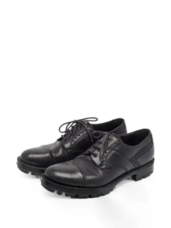 Prada Round-toe Derby Shoes