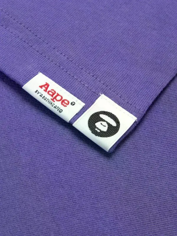 AAPE BY *A BATHING APE Moonface Graphic-print T-shirt