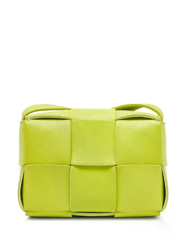 Bottega Veneta Cassette Crossbody Mini Bag - Green
