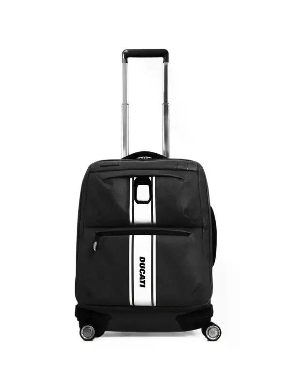 PIQUADRO Ducati Logo Print Suitcase