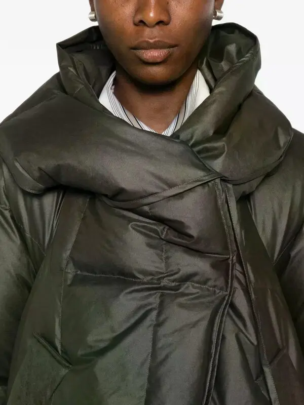 SYSTEM Quilted Hooded Puffer Jacket